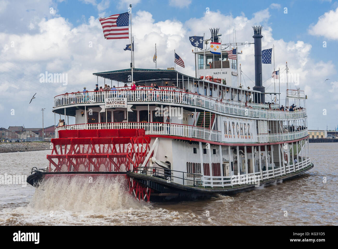 Famous Steamboat On The Mississippi River High Resolution Stock ...
