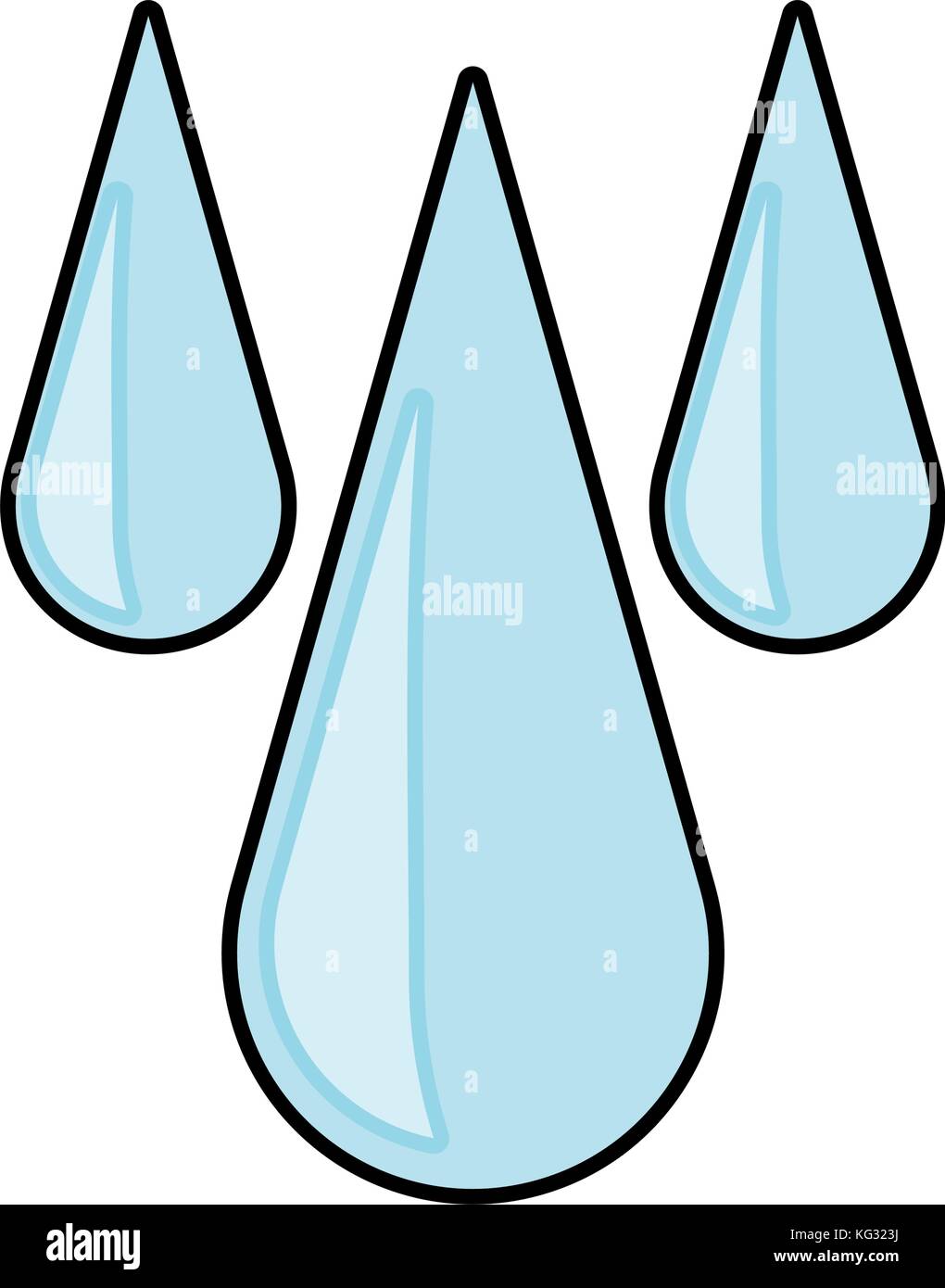rainy weather image vector illustration Stock Vector Image & Art - Alamy