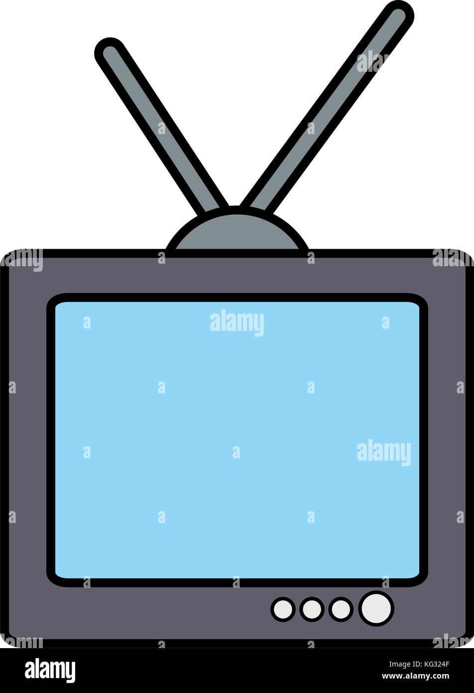 television screen vector illustration Stock Vector Image & Art - Alamy
