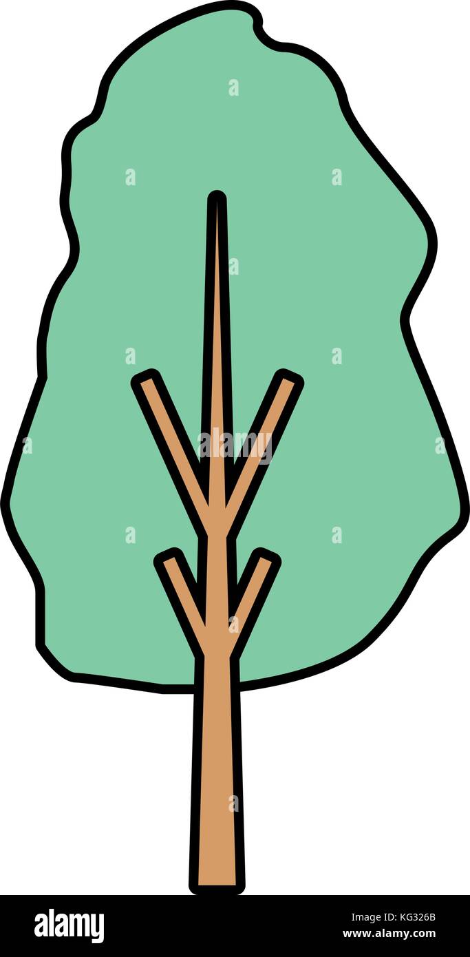 tree vector illustration Stock Vector Image & Art - Alamy