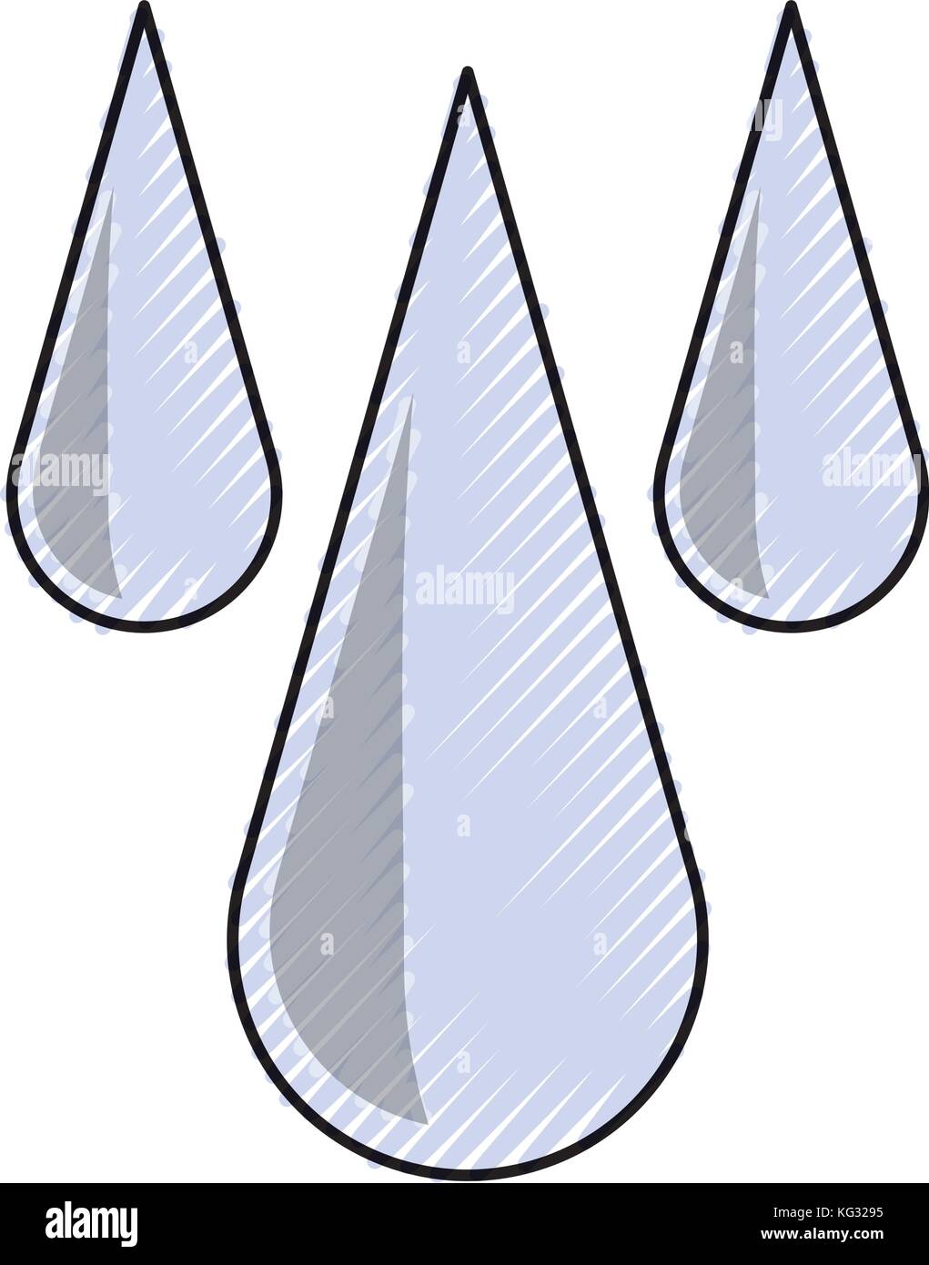 rainy weather vector illustration Stock Vector Image & Art - Alamy