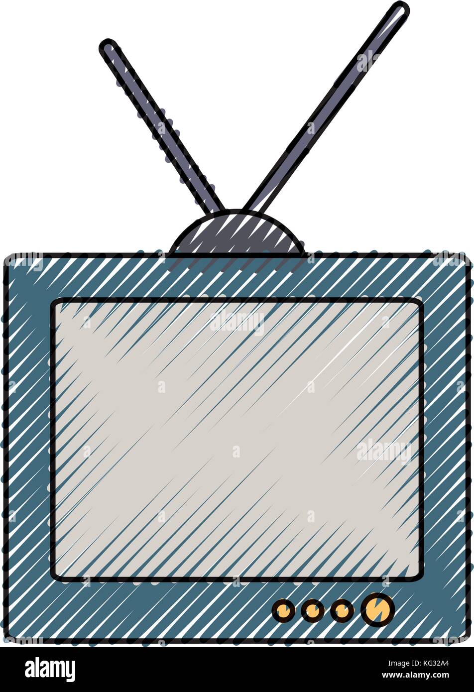 television screen vector illustration Stock Vector Image & Art - Alamy
