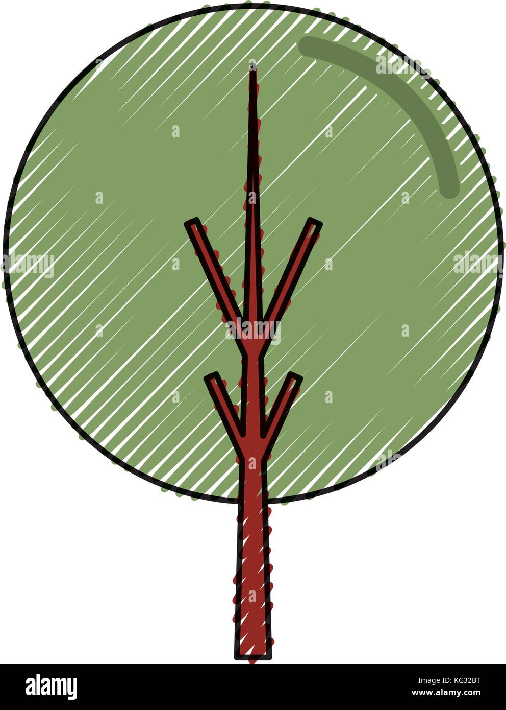 tree vector illustration Stock Vector Image & Art - Alamy