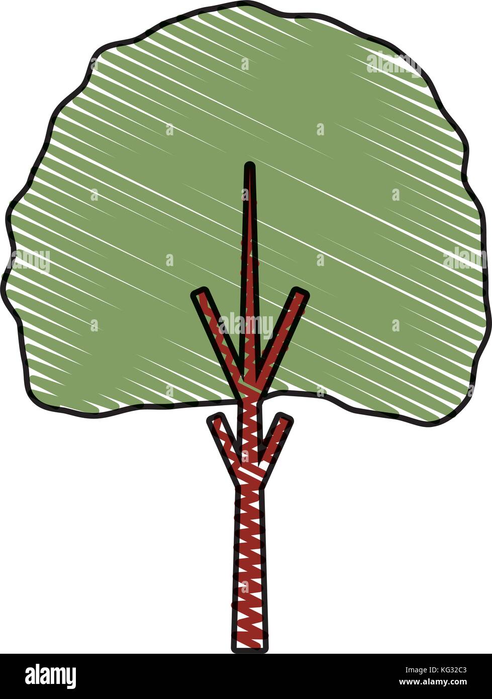 tree vector illustration Stock Vector Image & Art - Alamy