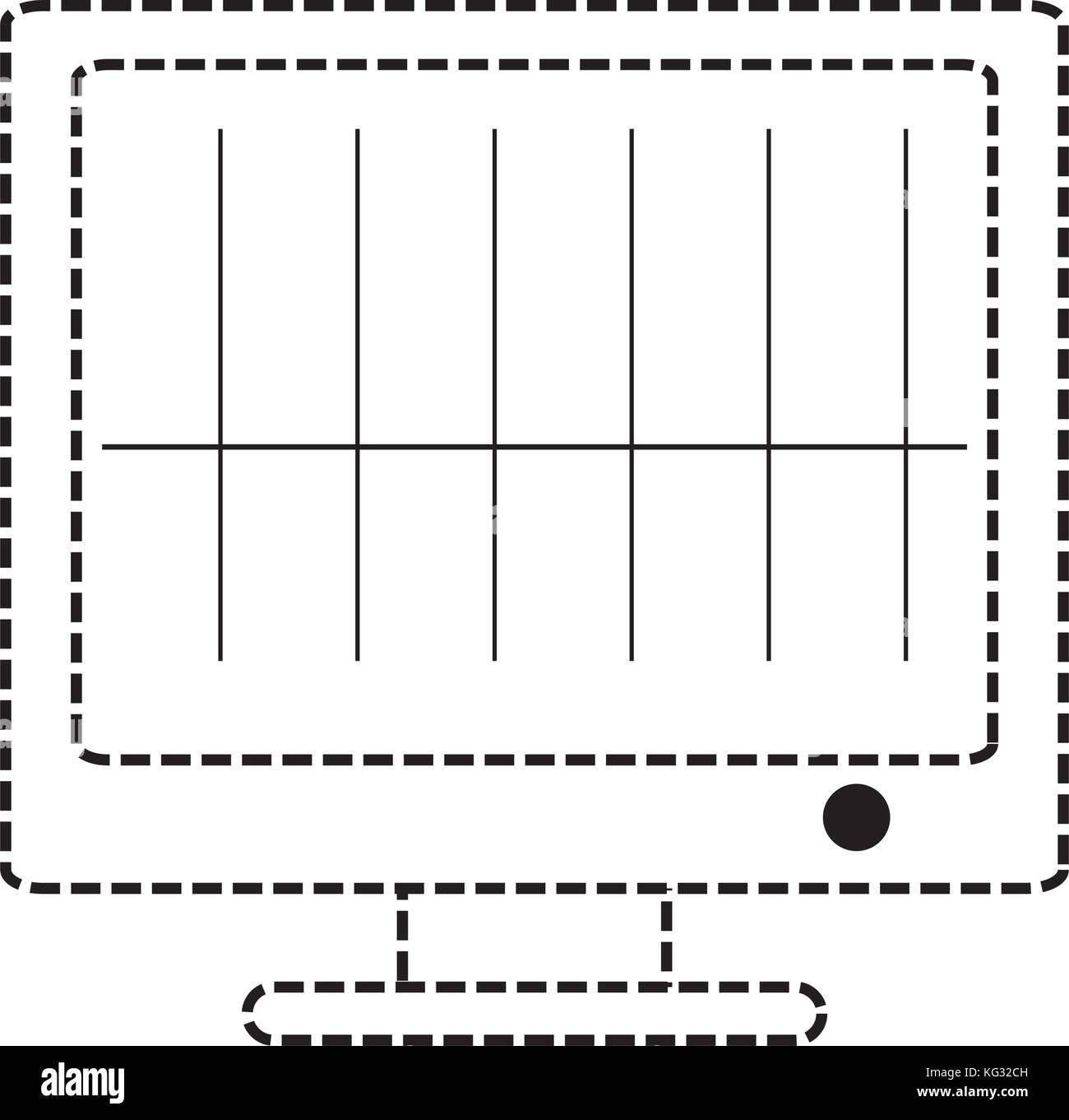 screen vector illustration Stock Vector Image & Art - Alamy