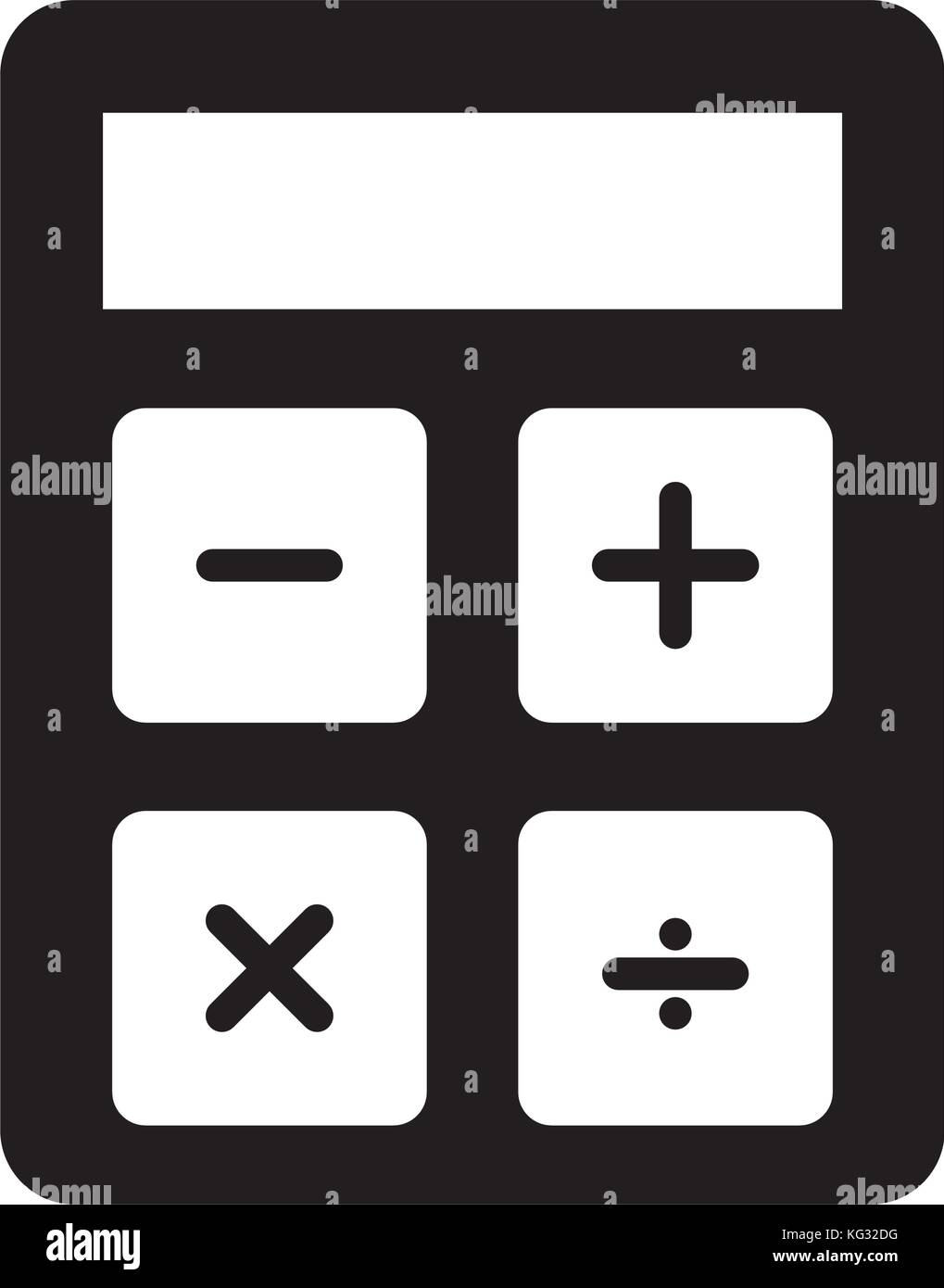 business calculator financial economy office Stock Vector Image & Art ...