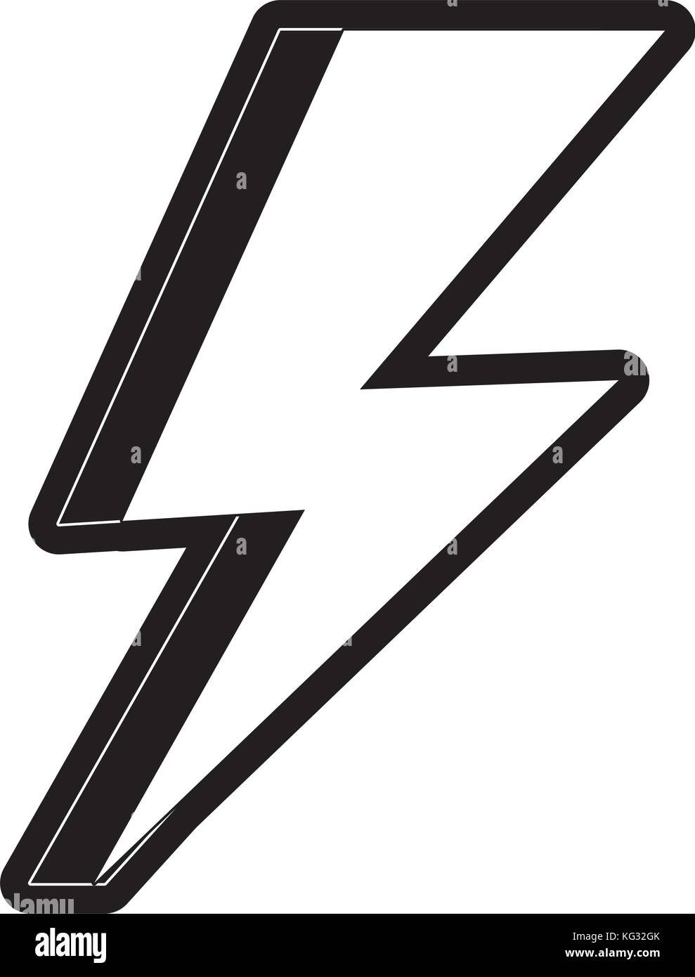 thunder vector illustration Stock Vector Image & Art - Alamy