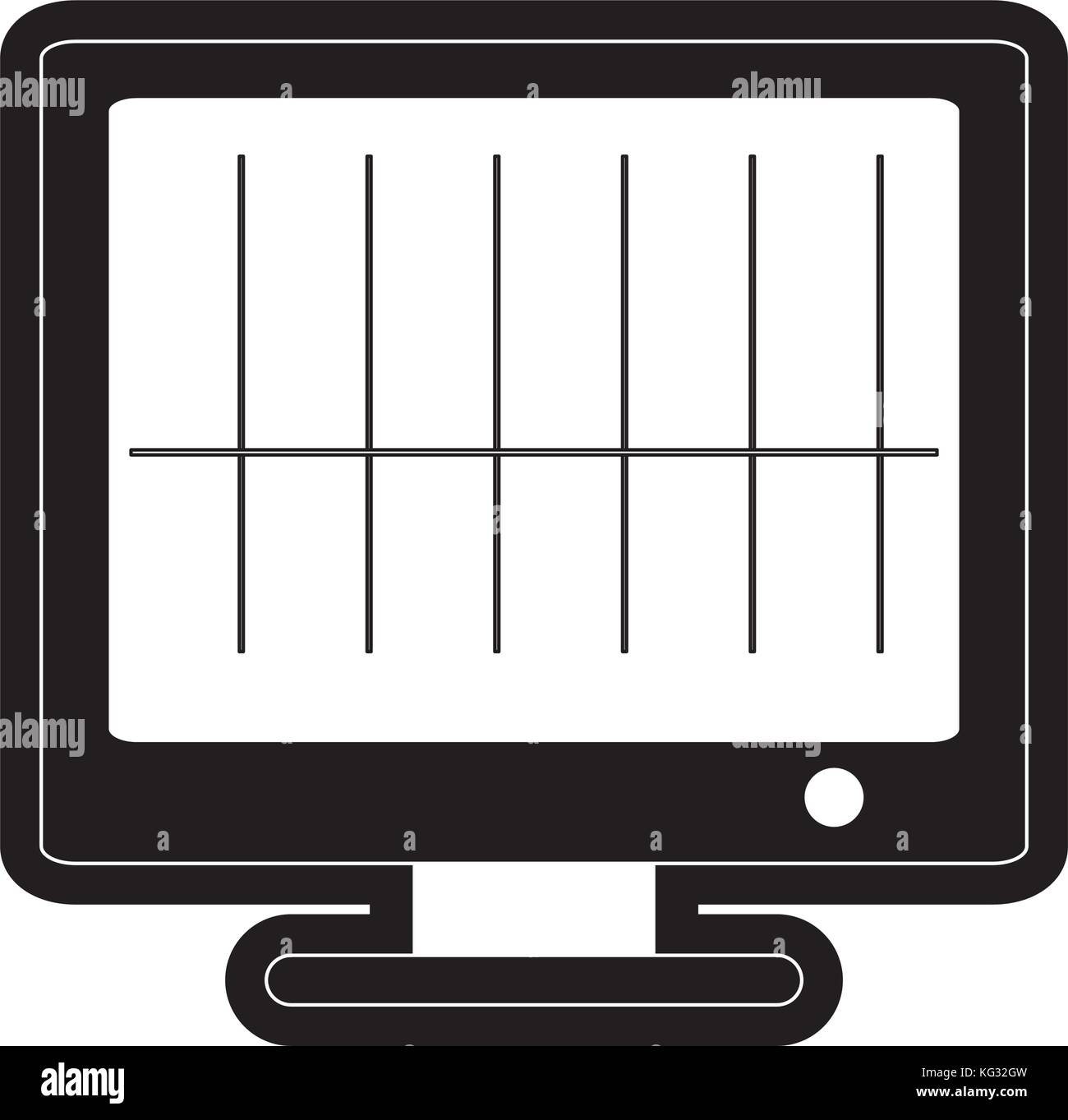 screen vector illustration Stock Vector Image & Art - Alamy