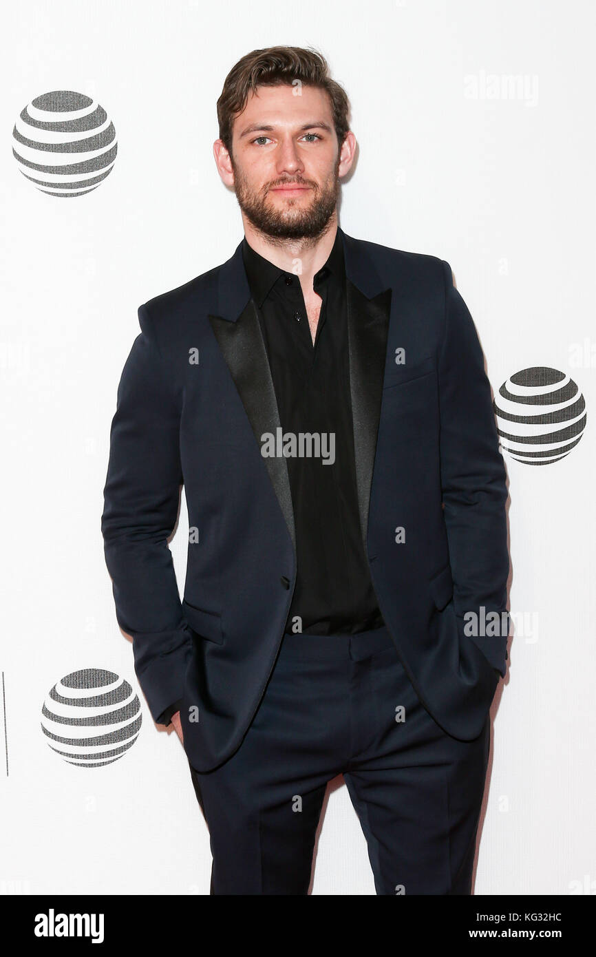 Actor Alex Pettyfer attends the 'Elvis & Nixon' Premiere at the Tribeca ...
