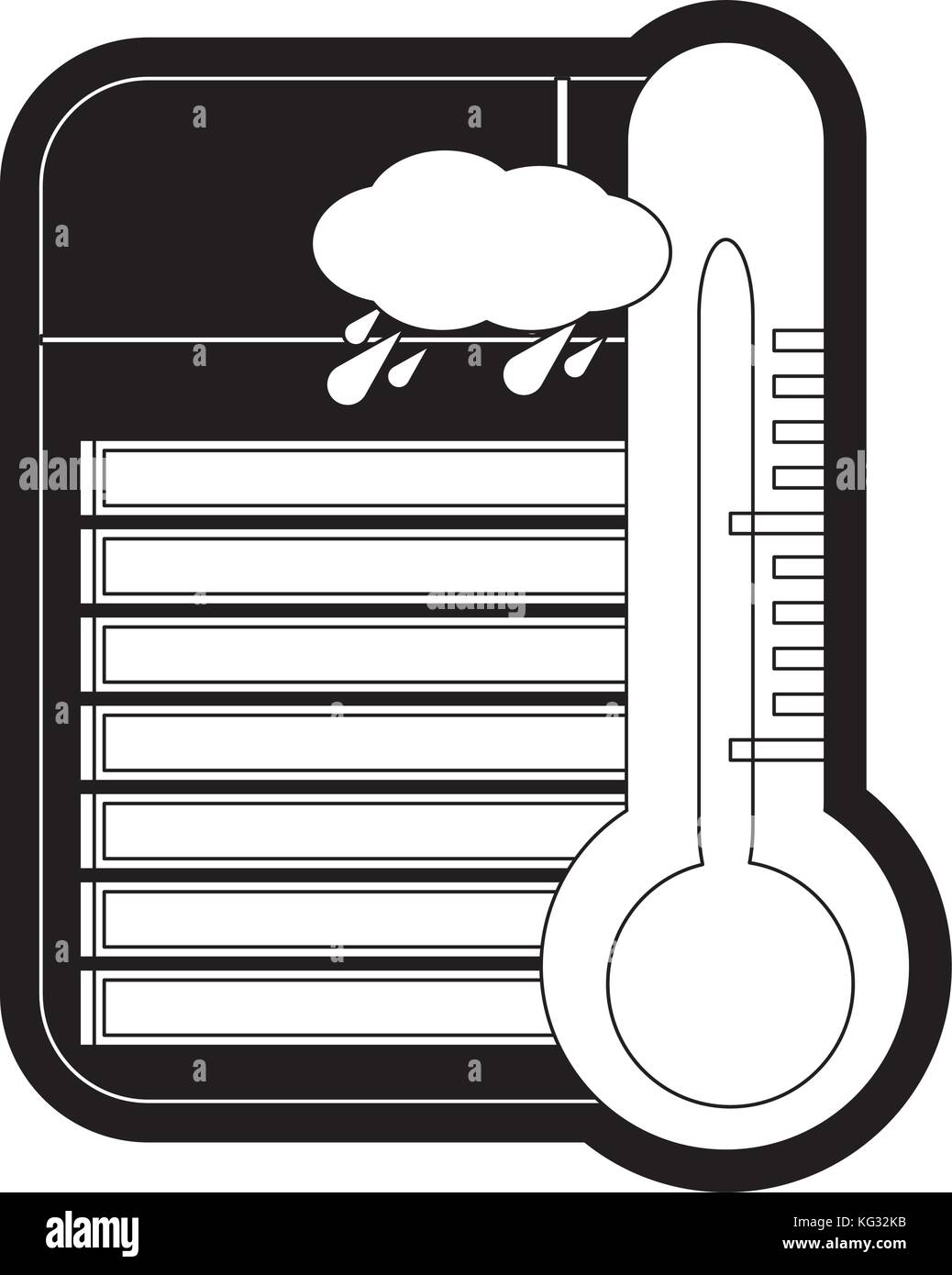 weather report vector illustration Stock Vector Image & Art - Alamy