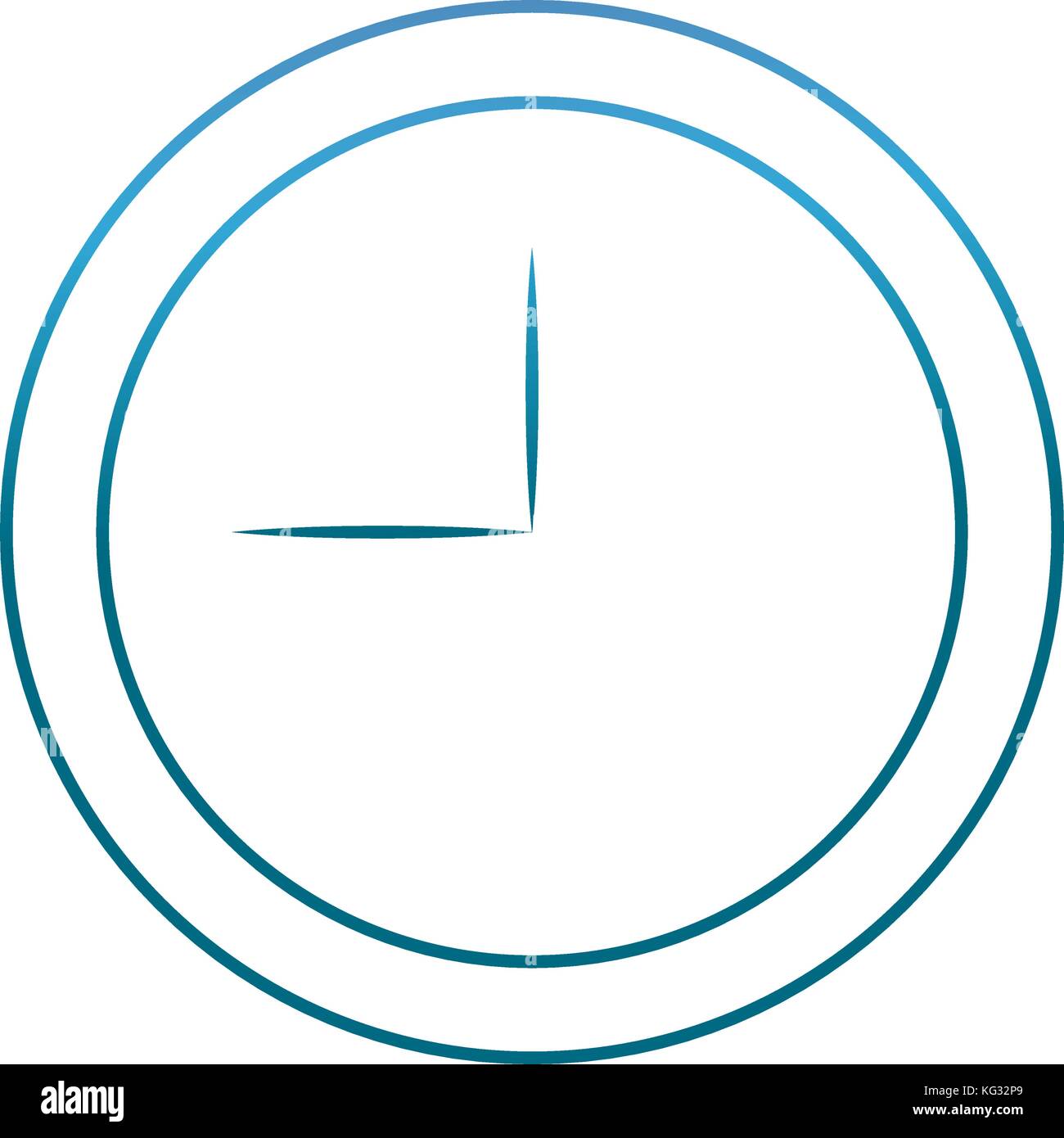 clock icon image Stock Vector Image & Art - Alamy