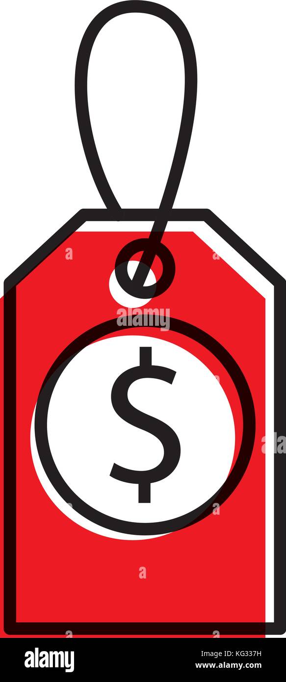 price tag business money commerce icon Stock Vector Image & Art - Alamy