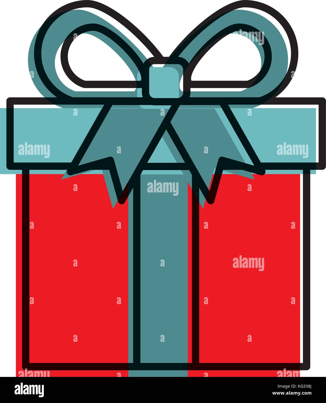 shopping gift box online button icon Stock Vector Image & Art - Alamy