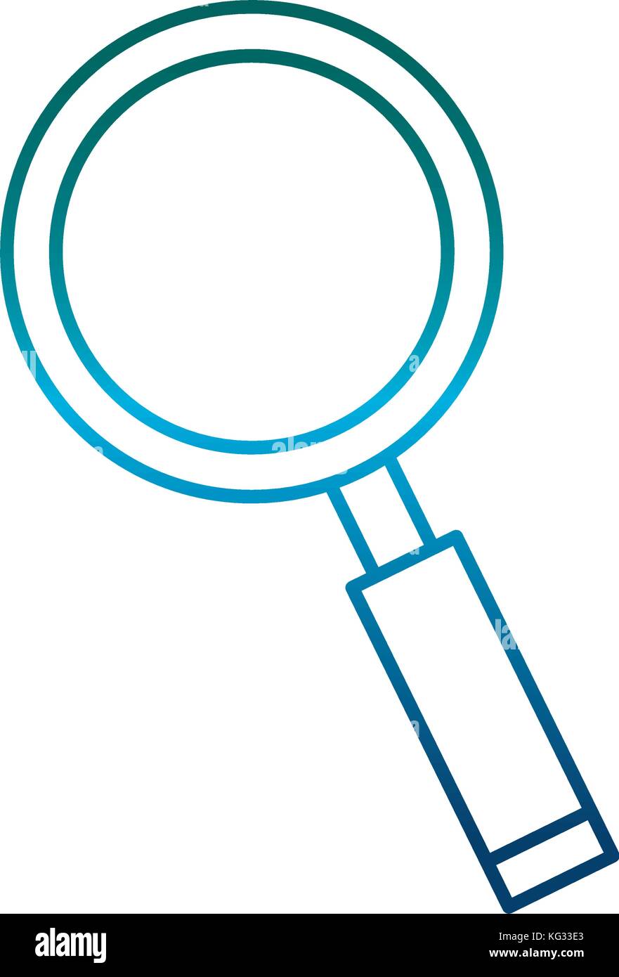 magnifying glass icon Stock Vector Image & Art - Alamy