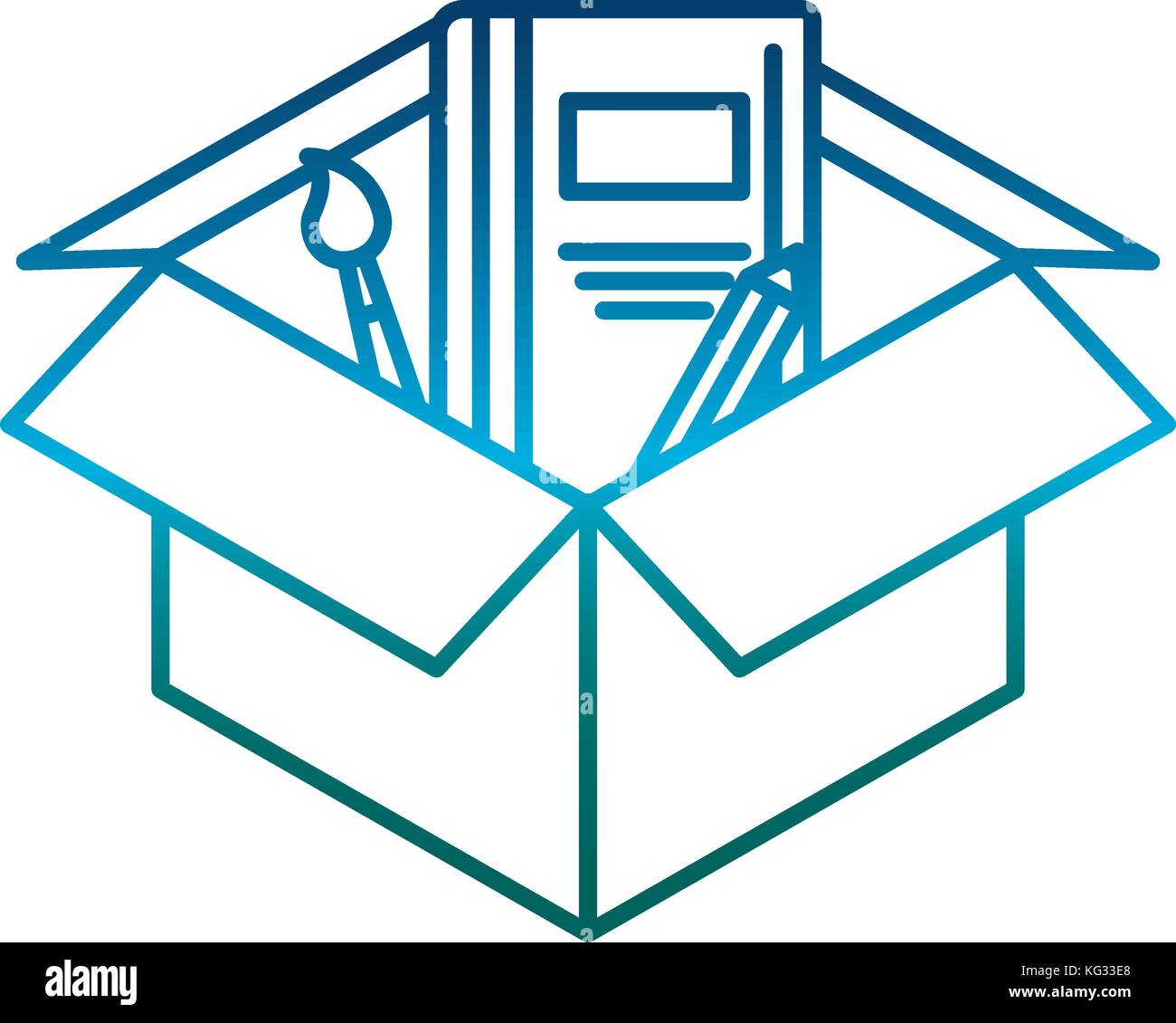 carton box icon Stock Vector Image & Art - Alamy