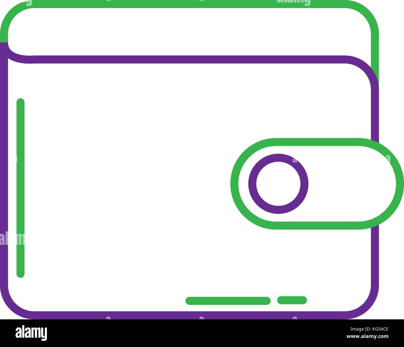 wallet bank concept safety money business Stock Vector Image & Art - Alamy