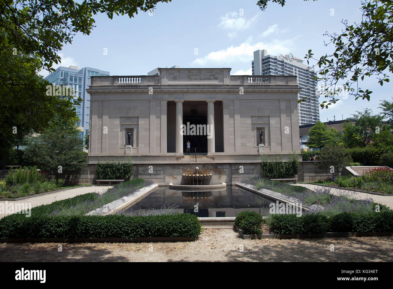 Rodin Museum in Philadelphia - US Stock Photo - Alamy