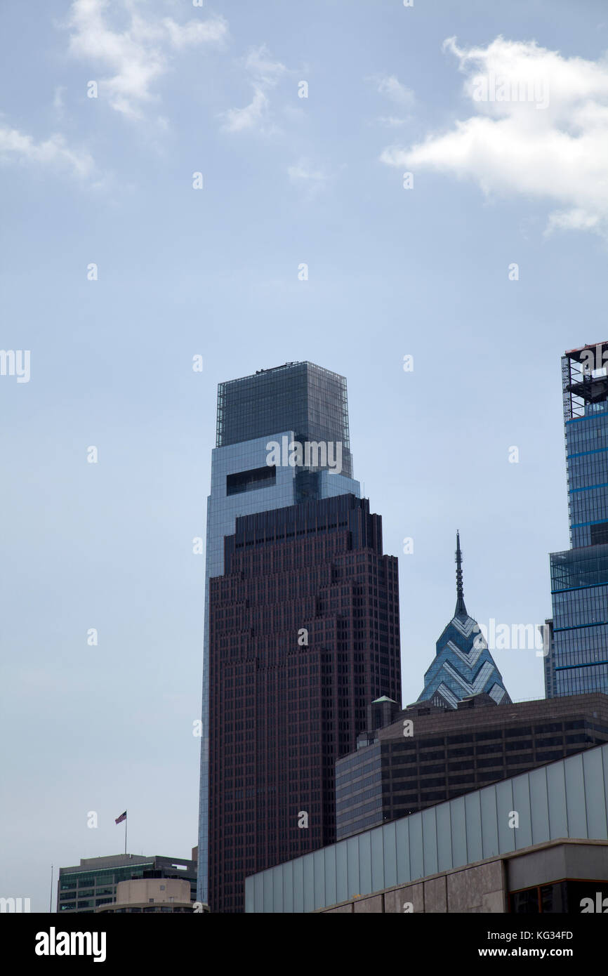 Philadelphia Modern Buildings in City Center - US Stock Photo - Alamy