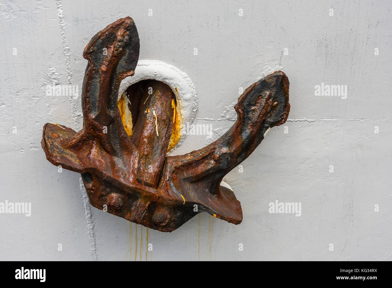 Metal anchor hi-res stock photography and images - Alamy