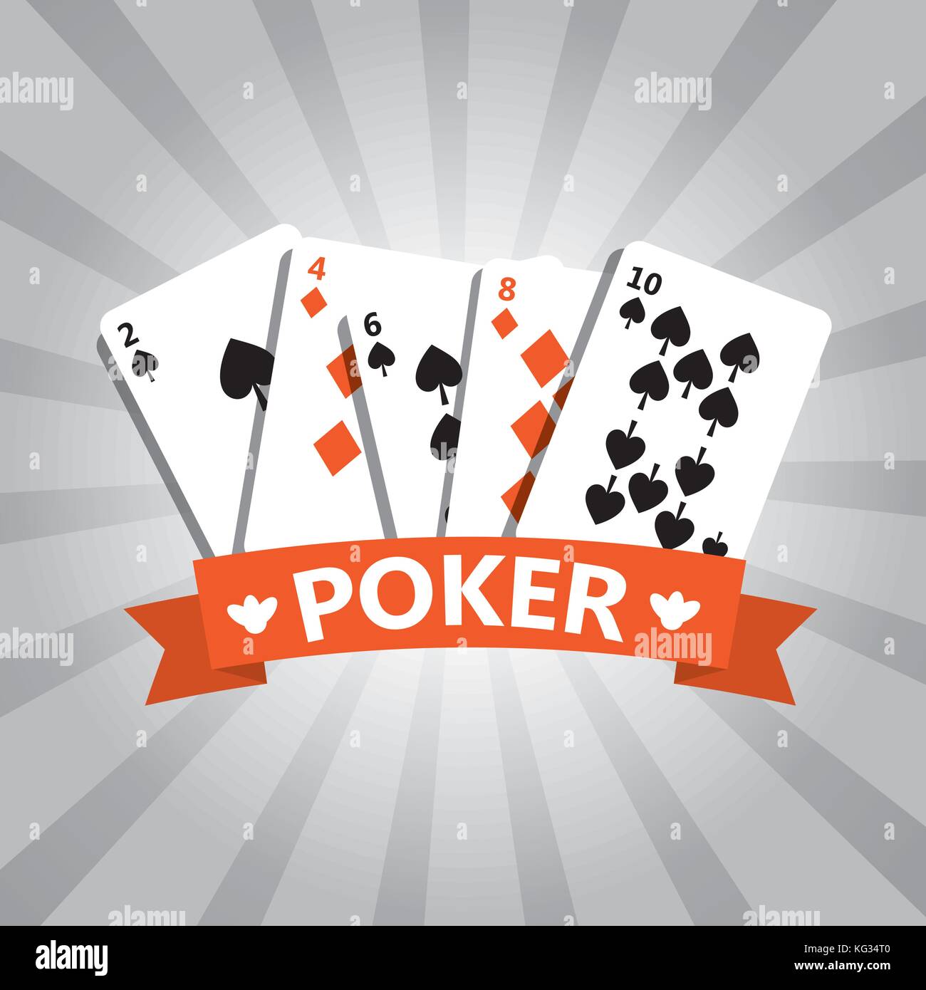 Deck of cards banner Stock Vector Images - Alamy