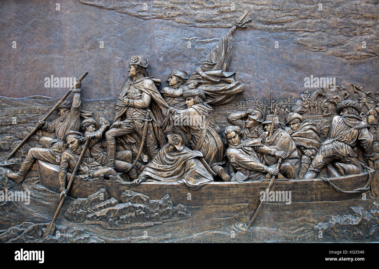Washington Crossing The Delaware High Resolution Stock Photography and ...