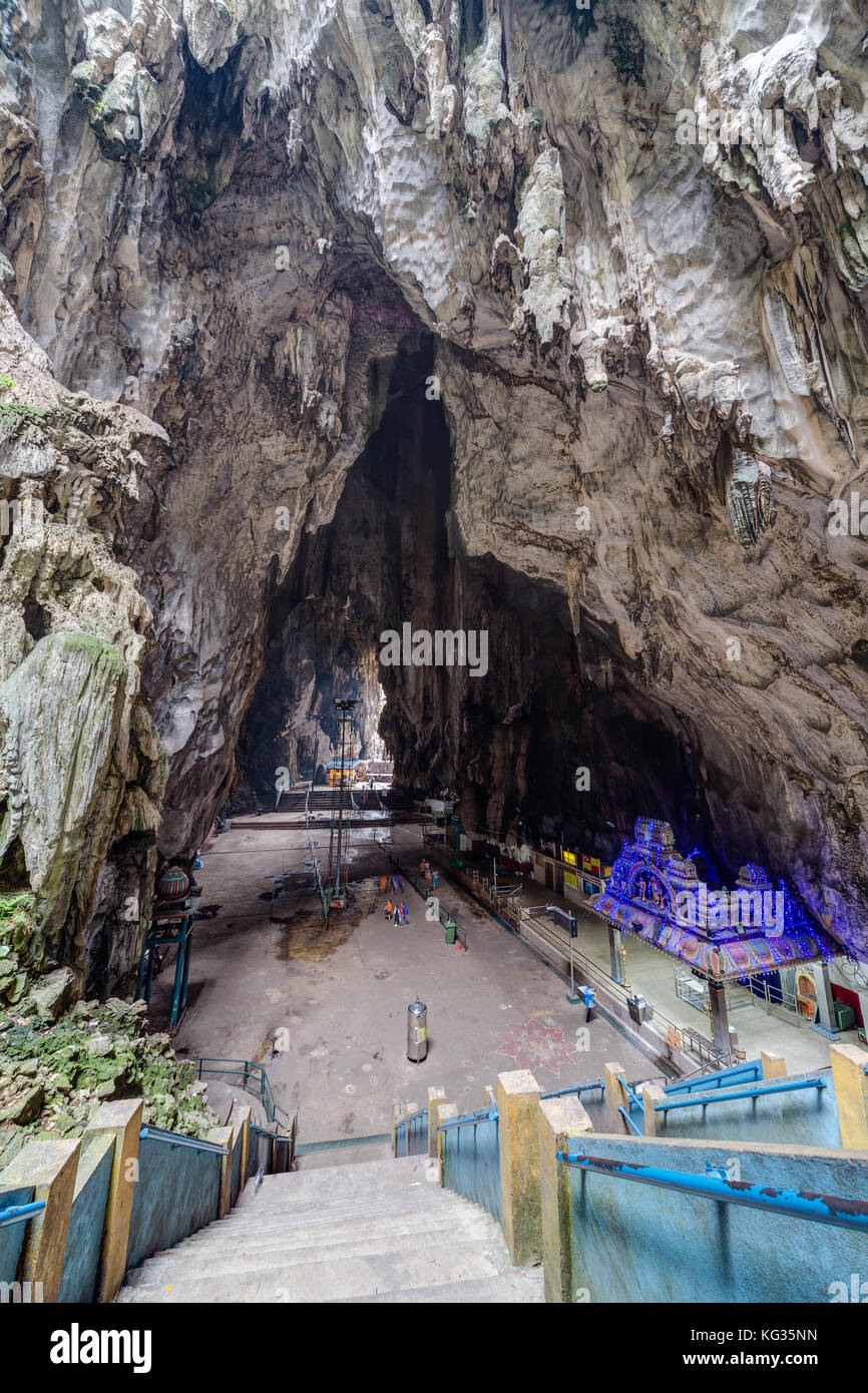Main cave in Batu Caves complex, Kuala Lumpur, Malaysia Stock Photo - Alamy