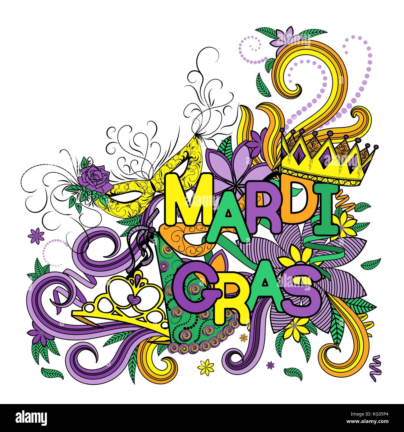 Mardi gras crowns hi-res stock photography and images - Alamy