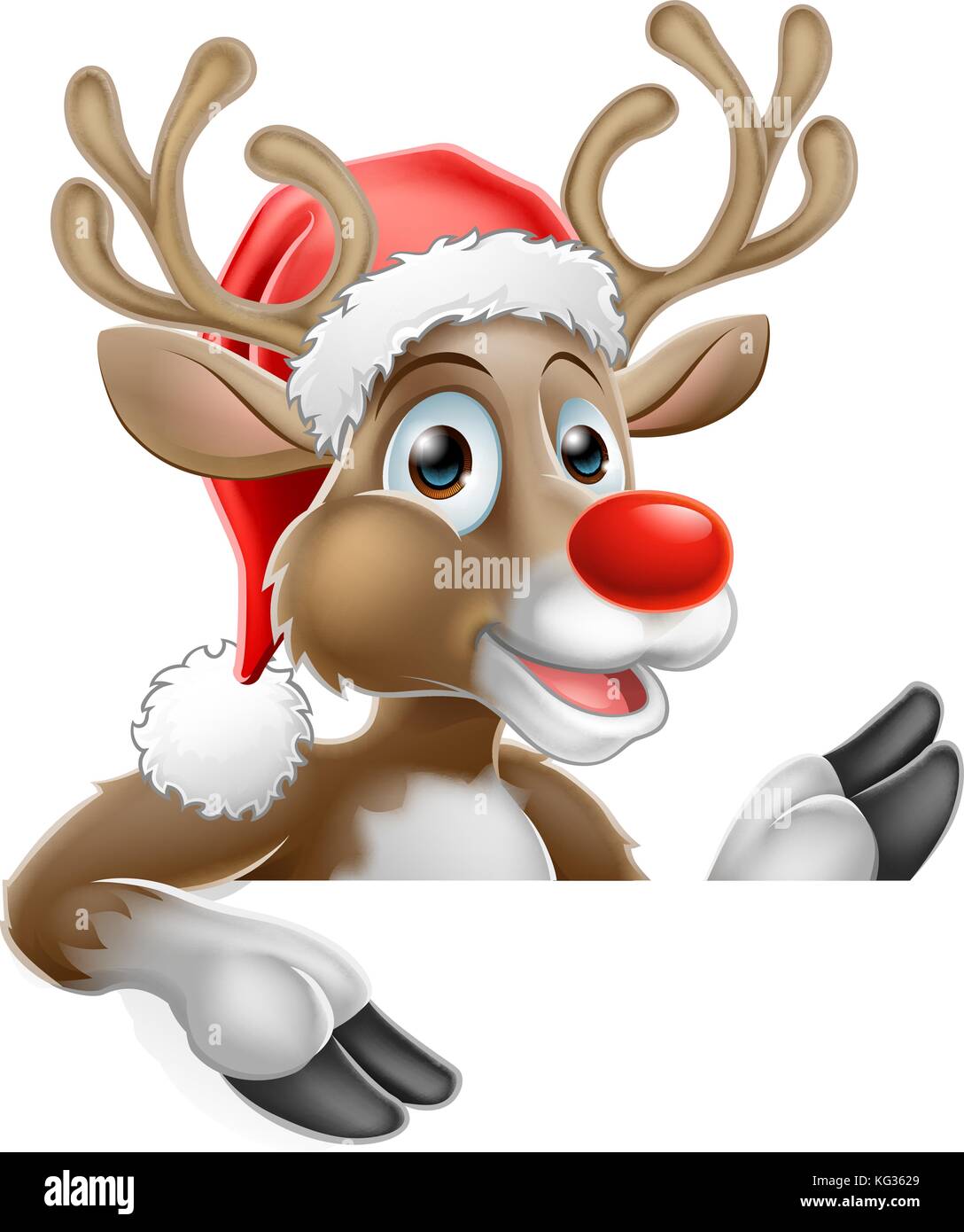 Santas hat sign isolated Stock Vector Images - Alamy
