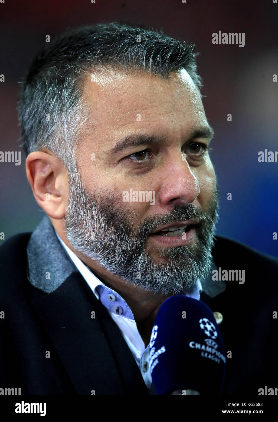 Guillem Balague during the UEFA Champions League, Group H match at ...