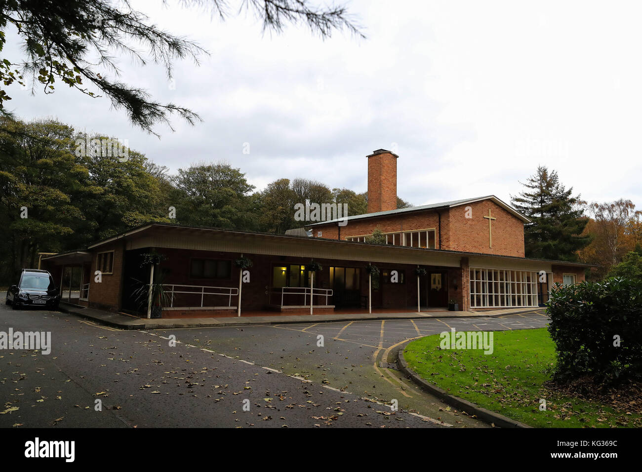 A general view of Southport Crematorium in Southport, where Moors ...