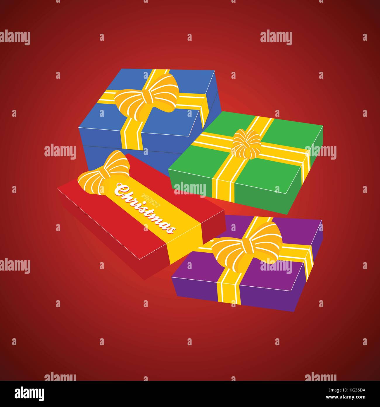 Parcels red Stock Vector Images - Alamy
