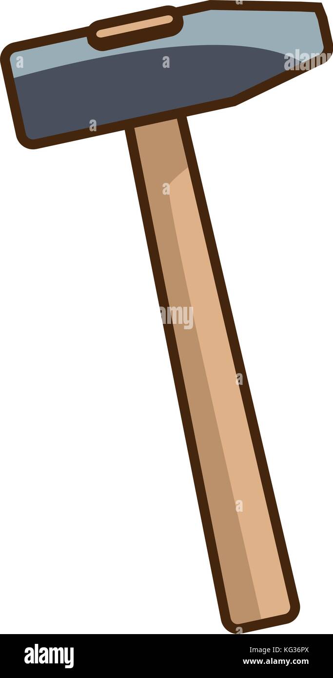 Mallet construction tool Stock Vector Image & Art - Alamy