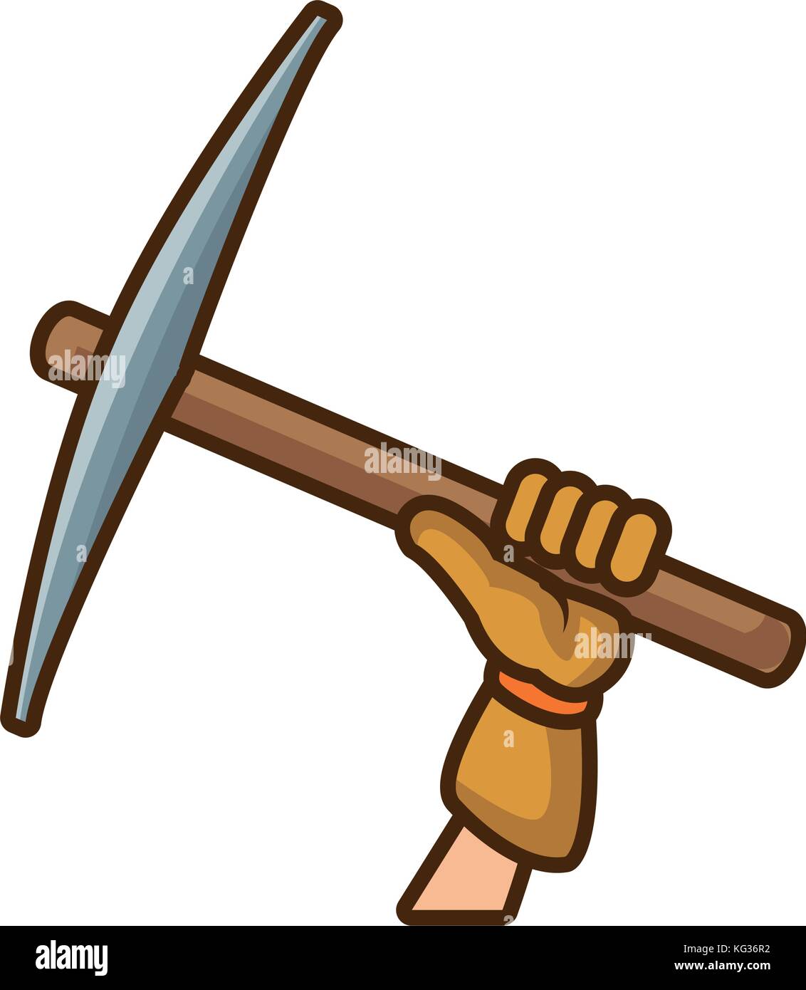 Hand holding pick Stock Vector Image & Art - Alamy