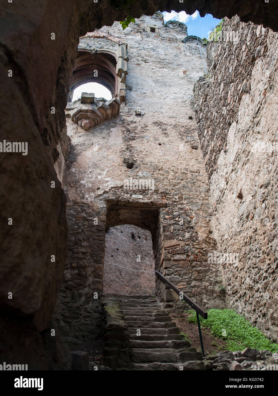 Chojnik Castle Ruins Stock Photo - Alamy