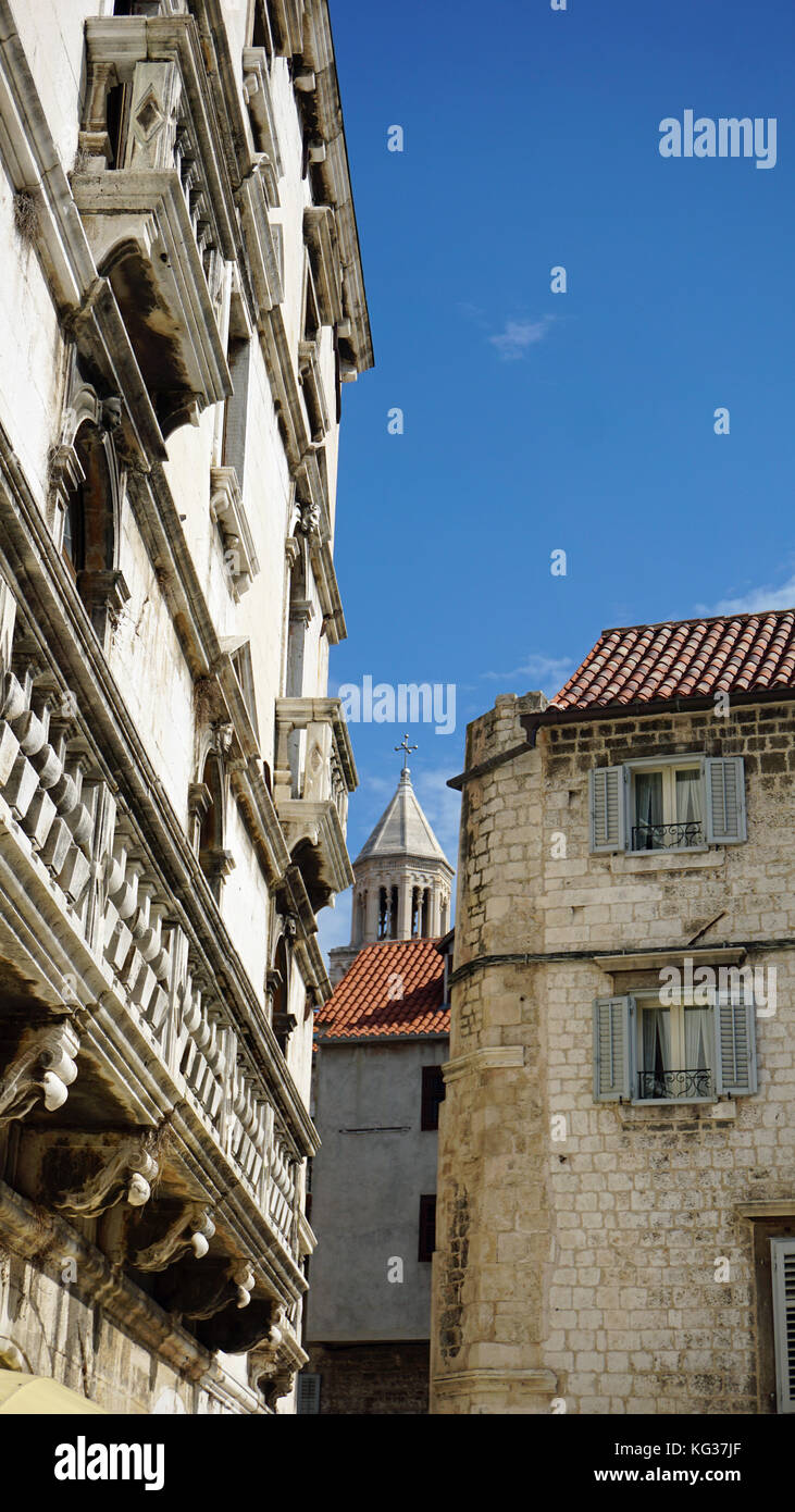 residential building in split in croatia Stock Photo - Alamy