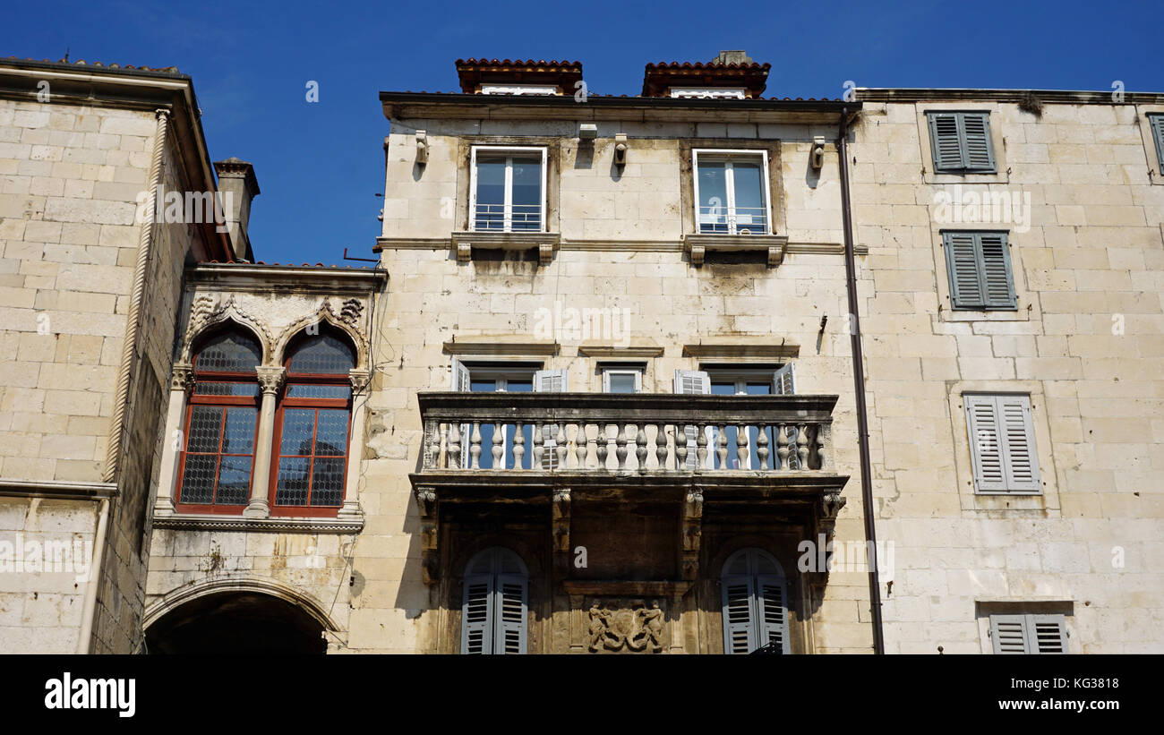 residential building in split in croatia Stock Photo - Alamy