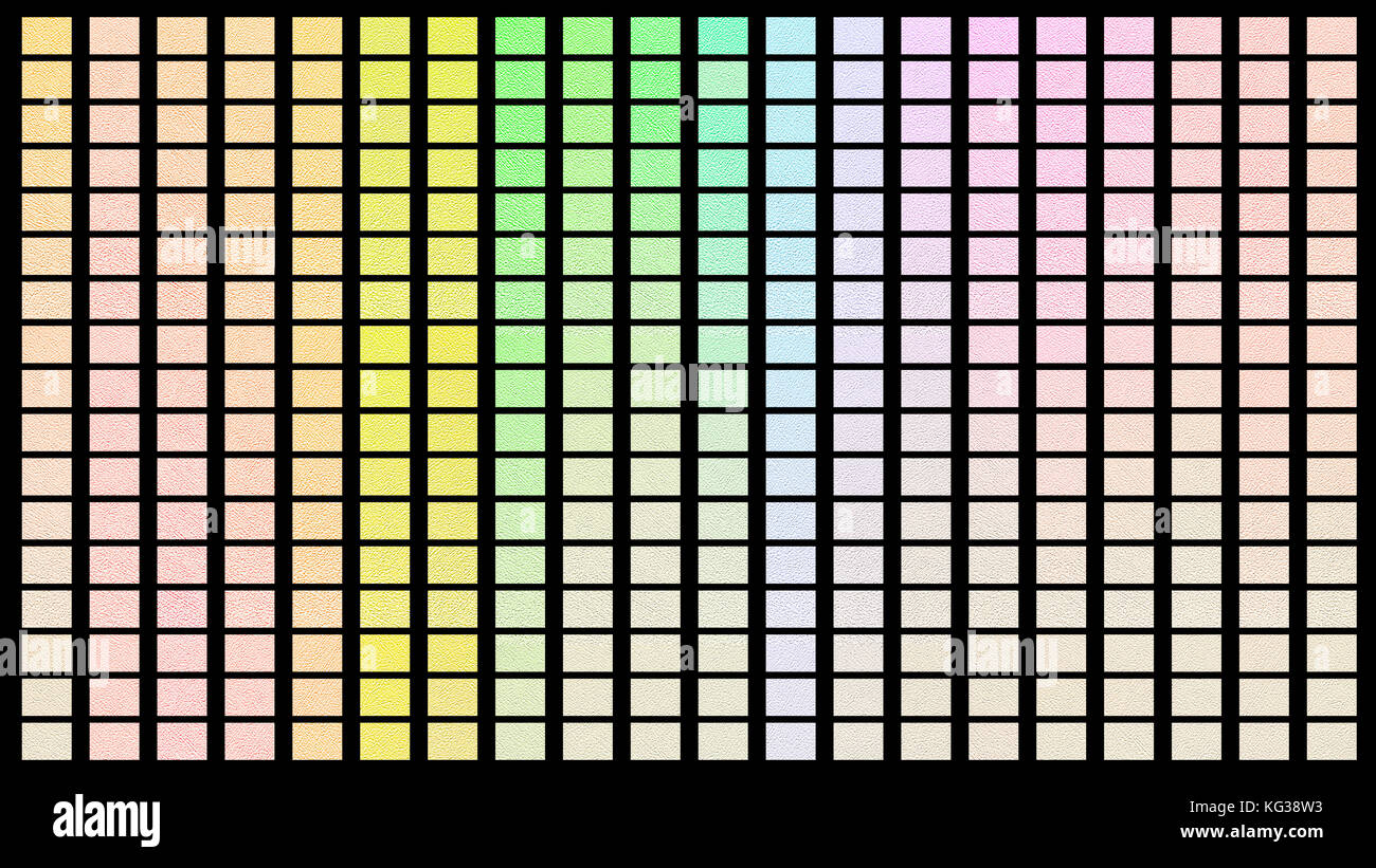 Color palette. Palette of colors. Black background color shade chart ...