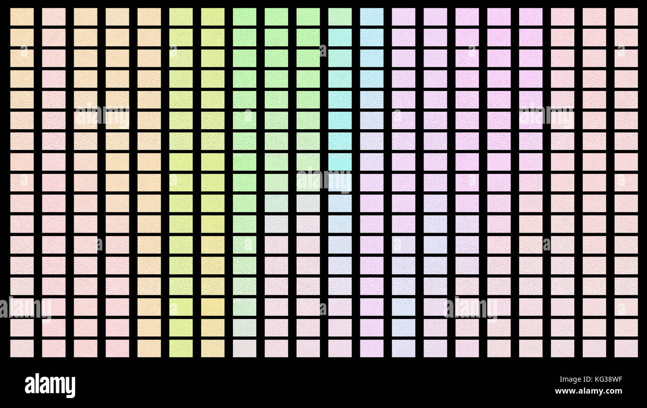 Color palette. Palette of colors. Black background color shade chart ...
