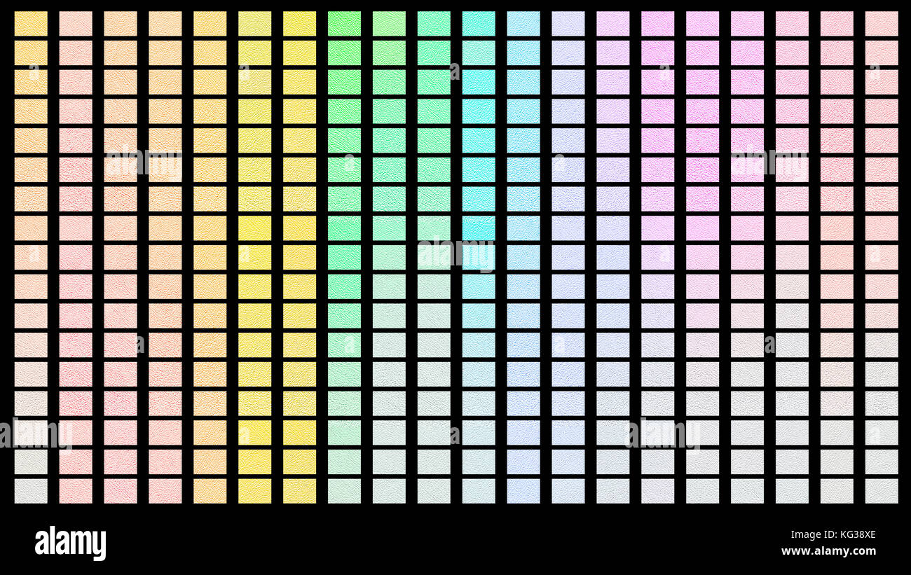 Color palette. Palette of colors. Black background color shade chart ...