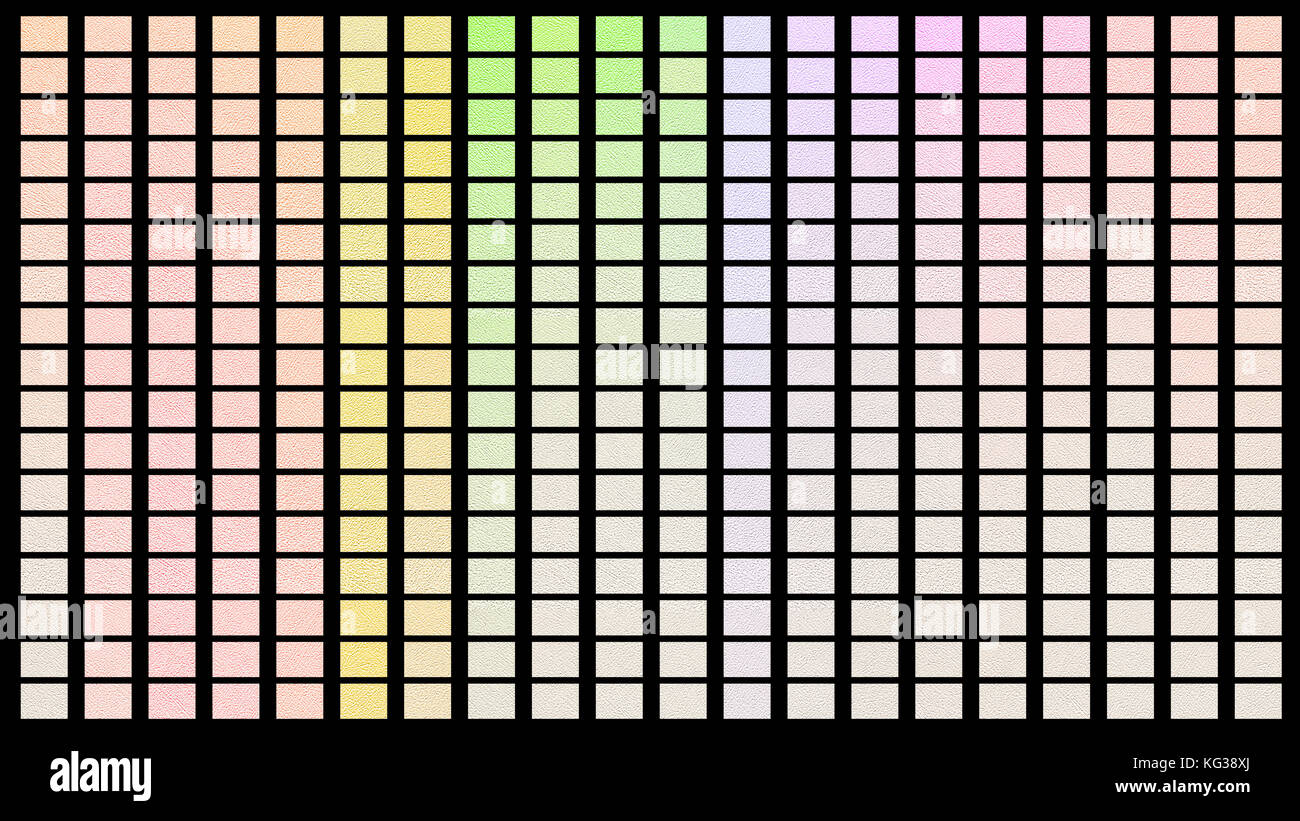 Color palette. Palette of colors. Black background color shade chart ...