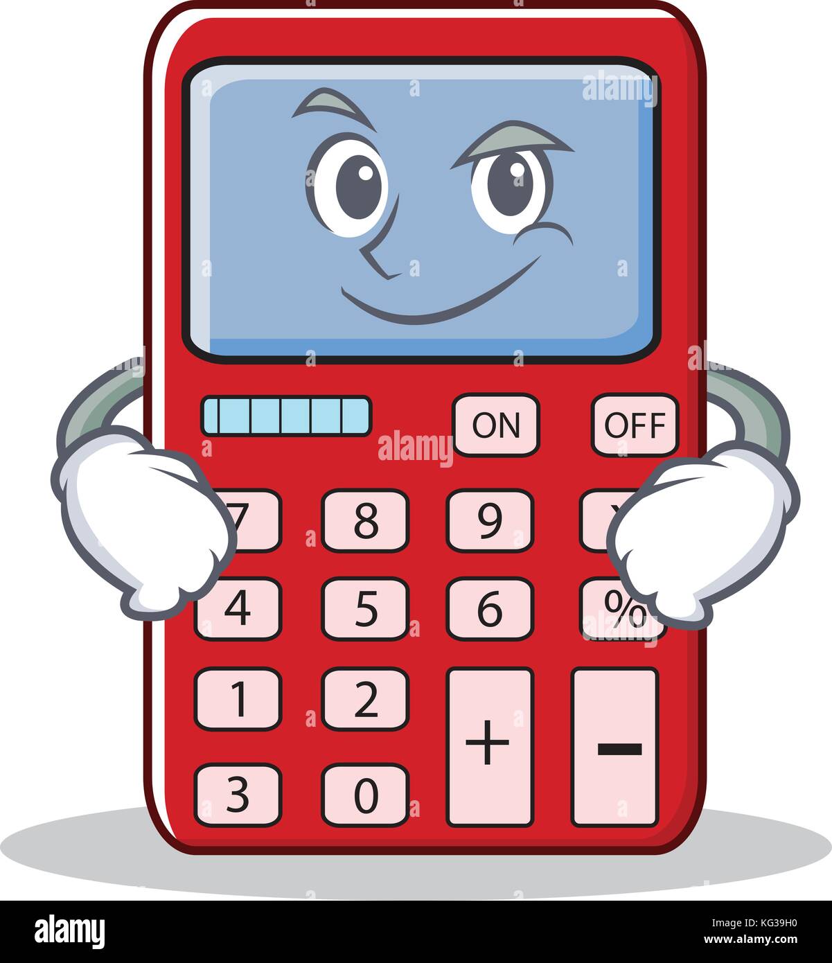 Smirking cute calculator character cartoon Stock Vector Image & Art - Alamy Smirking cute calculator character cartoon Stock Vector Image & Art - Alamy