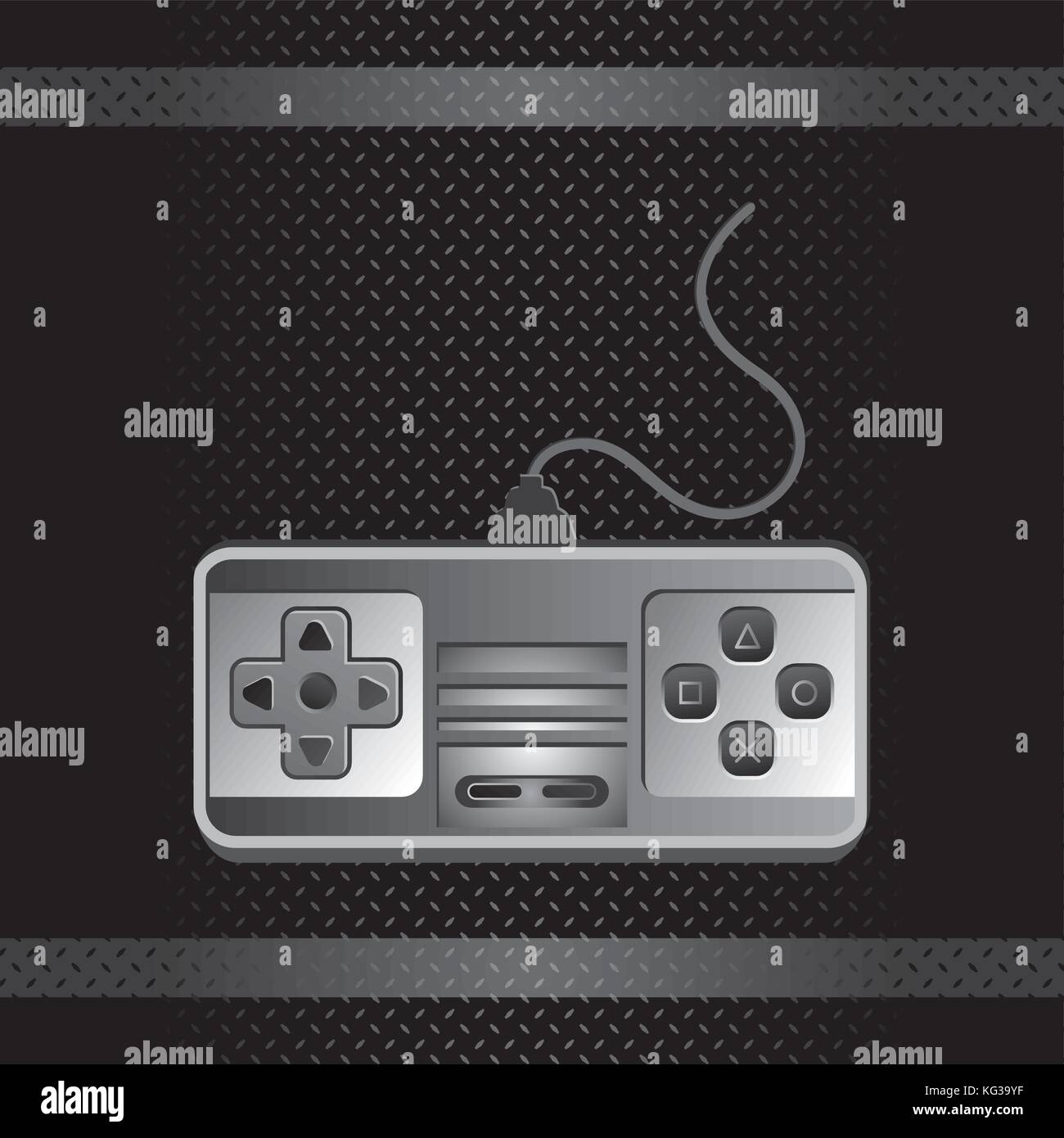 editable game console theme vector graphic art design illustration ...
