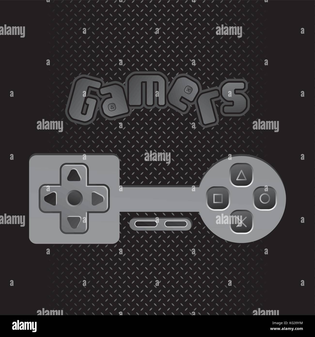 editable game console theme vector graphic art design illustration ...