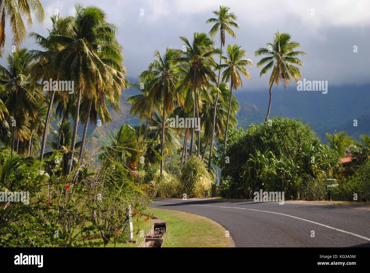 Moorea French Polynesia Stock Photo - Alamy