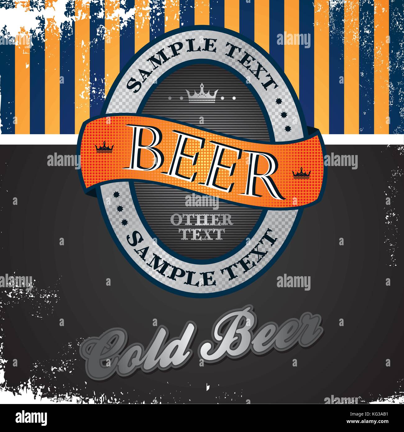 Crown of hops Stock Vector Images - Alamy