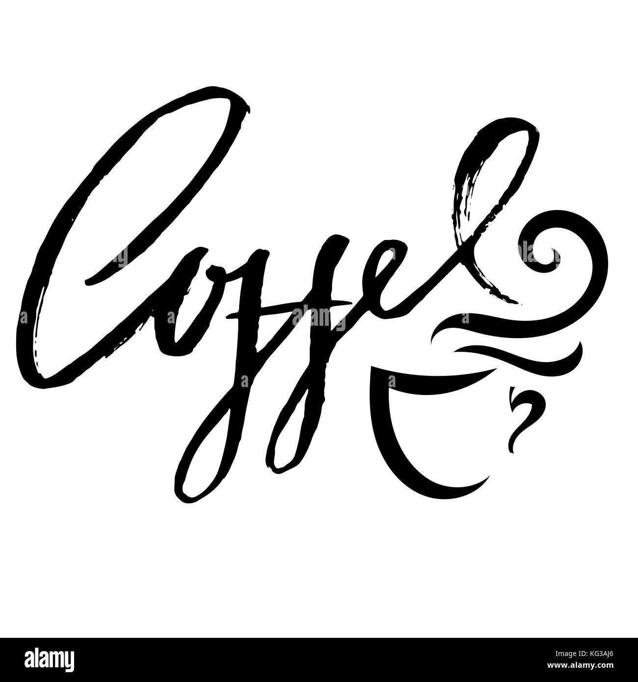 Illustration coffee card cup hi-res stock photography and images - Alamy