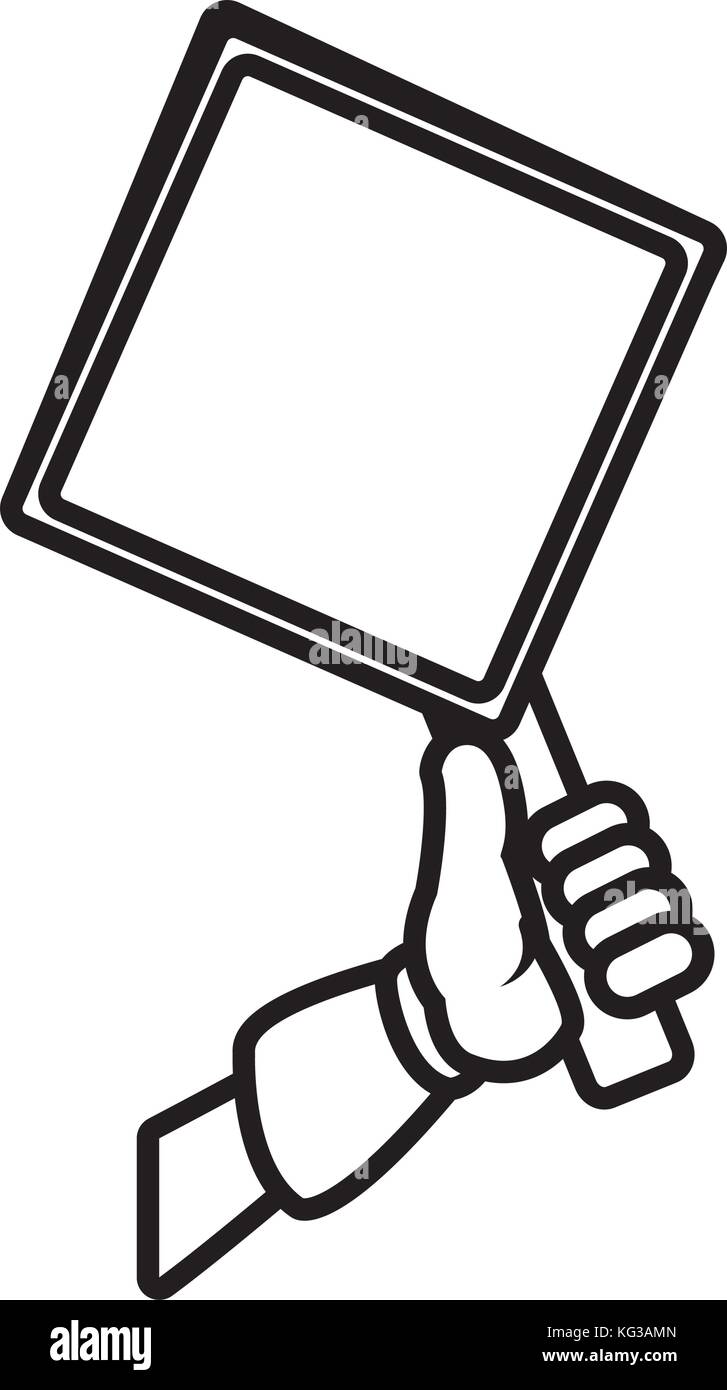 Hand holding road sign Stock Vector Image & Art - Alamy