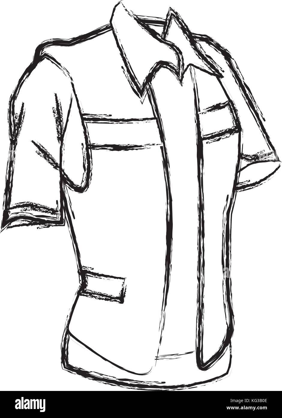 Construction orange vest reflective Black and White Stock Photos ...