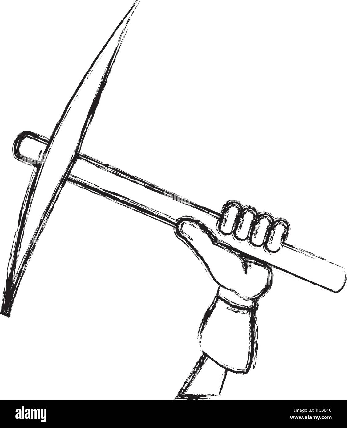 Hand holding pick Stock Vector Image & Art - Alamy