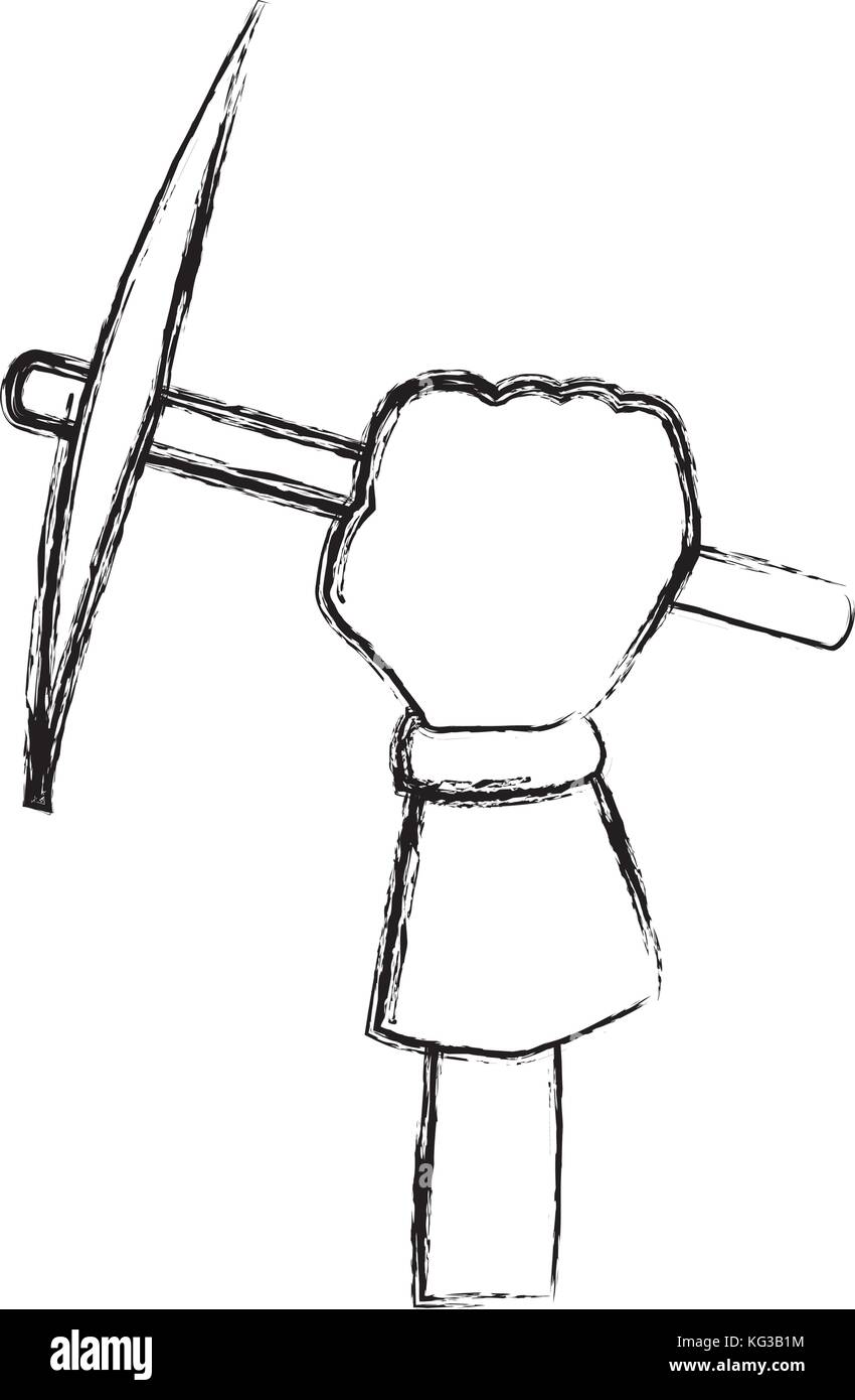 Hand holding pick Stock Vector Image & Art - Alamy